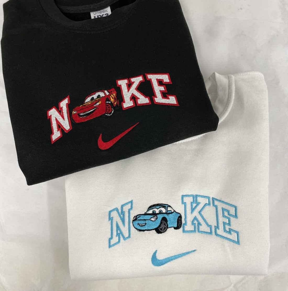 Cute Cars Embroidered Sweatshirt Hoodie or T-shirt. – Santina Embroidery